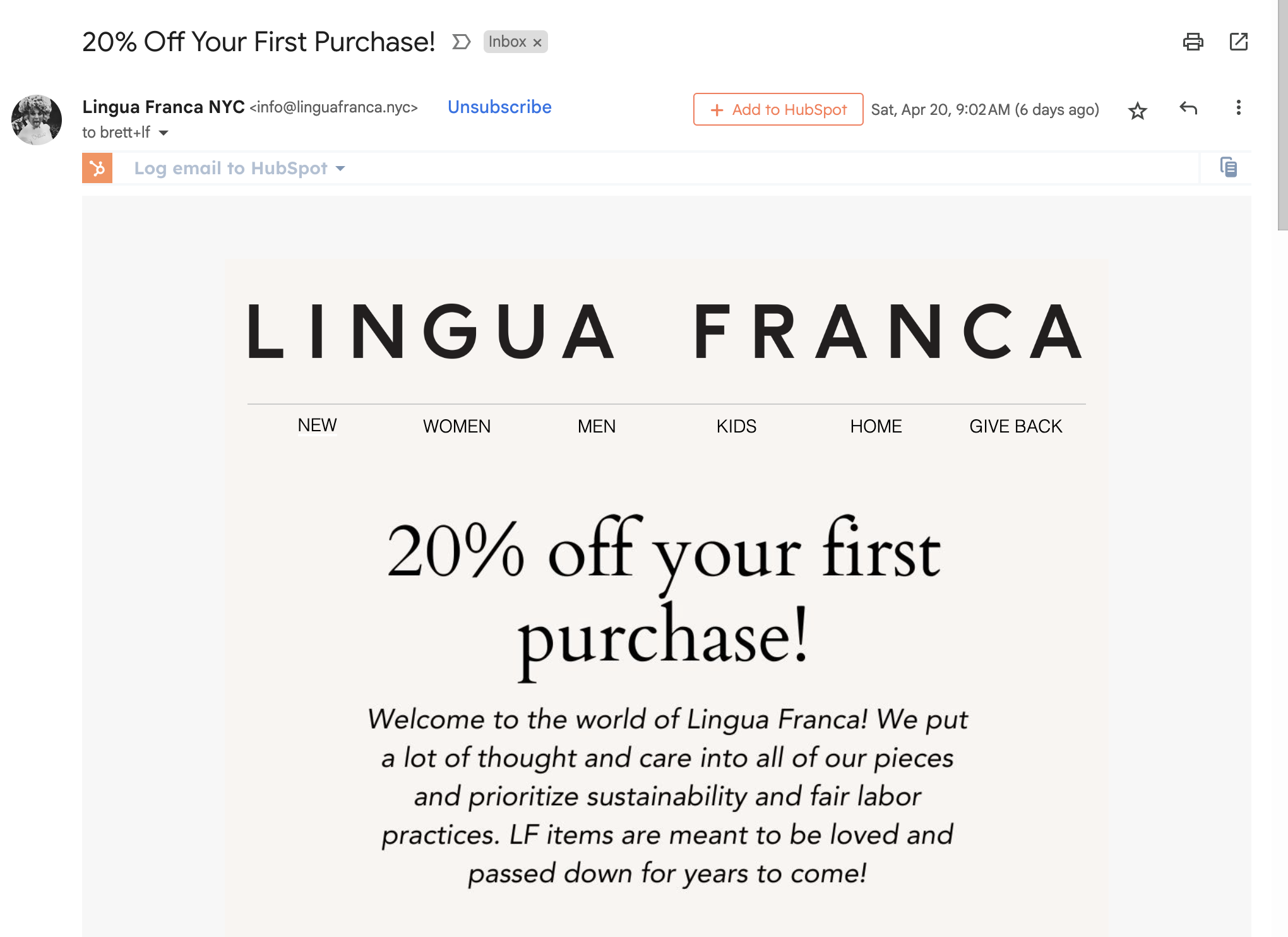 Lingua Franca converts 1,000+ Instagram Followers into Email Subscribers in Under 1 Week